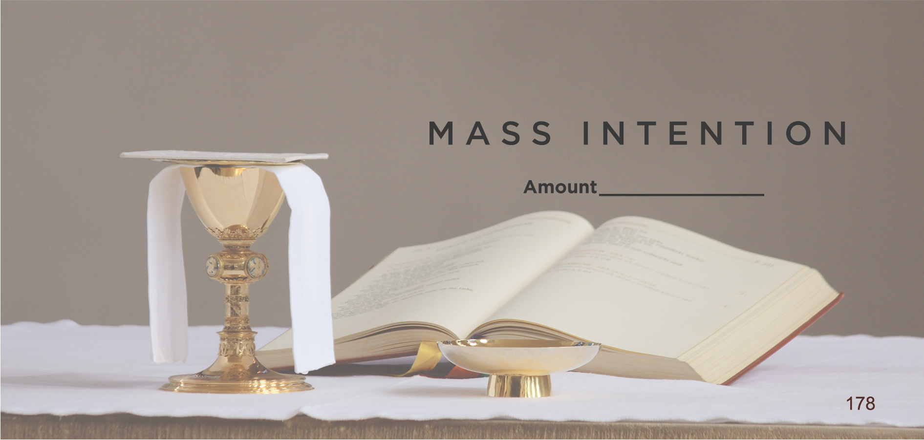 Mass Intention Offering Envelope – National Church Solutions
