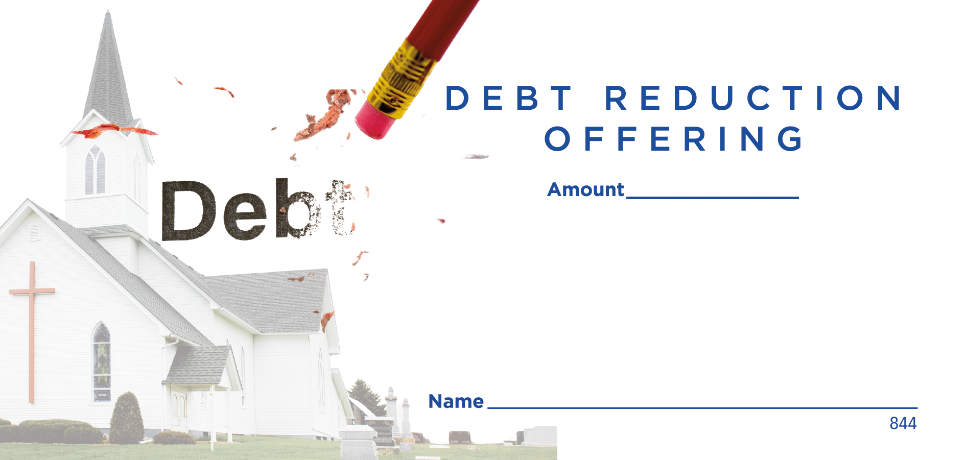 Debt Reduction Offering Envelope – National Church Solutions