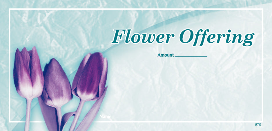 Flower Offering Envelope – National Church Solutions
