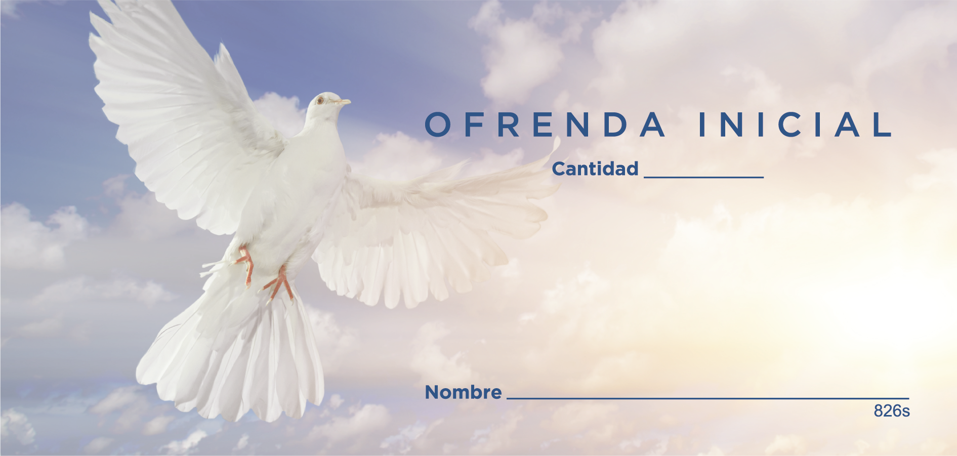 Initial Offering Envelope (Spanish) – National Church Solutions