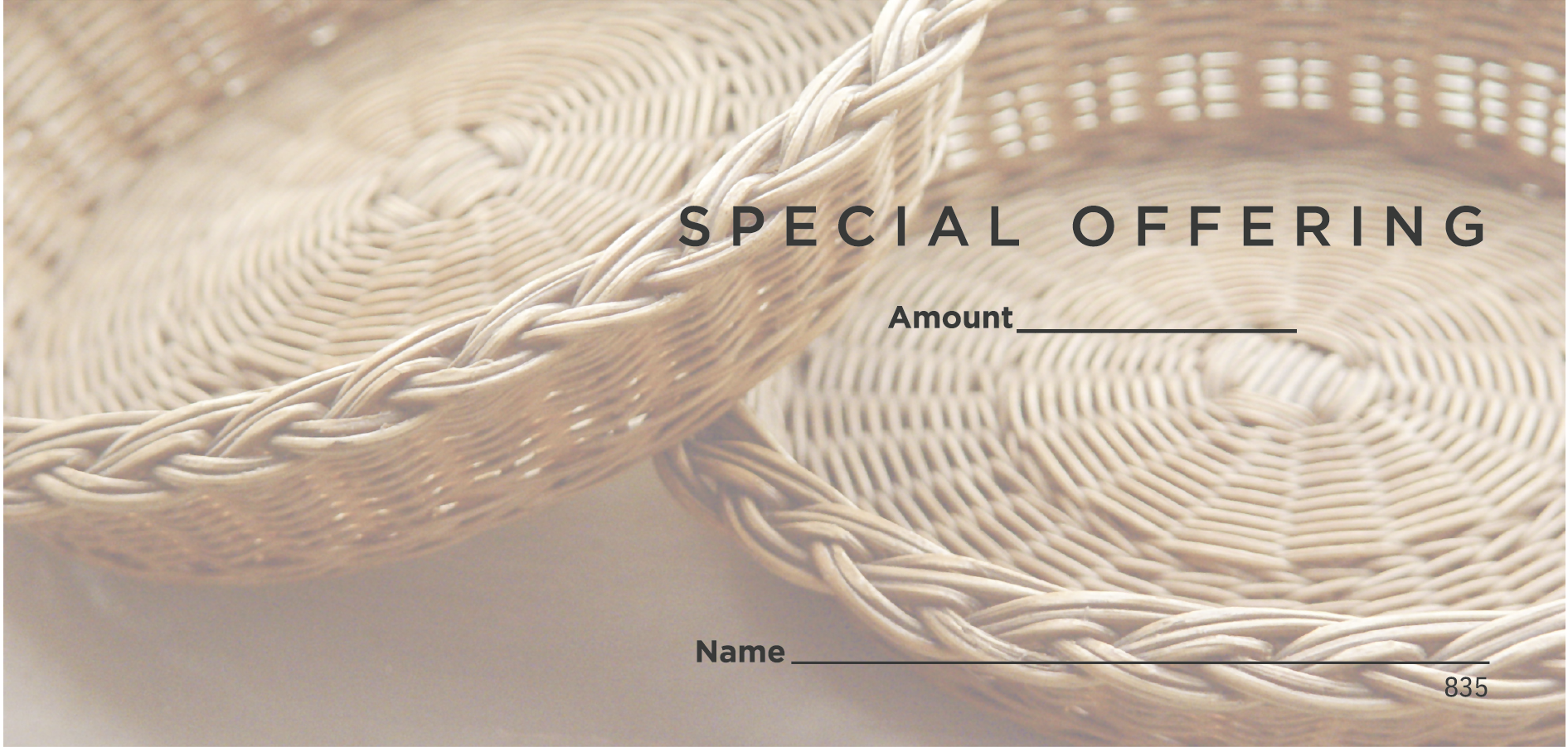 Special Offering Envelope - Design 1 – National Church Solutions