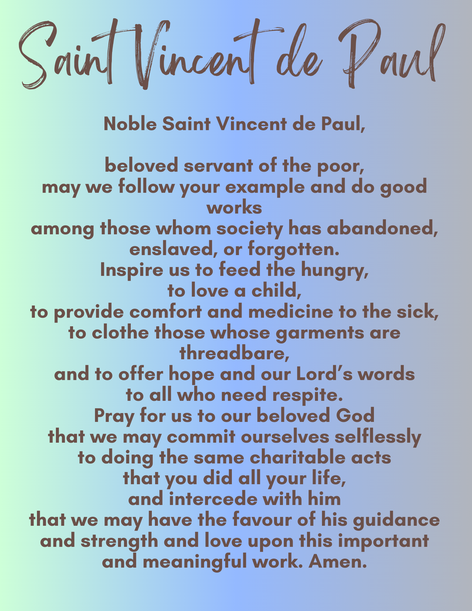 Prayer Cards – National Church Solutions