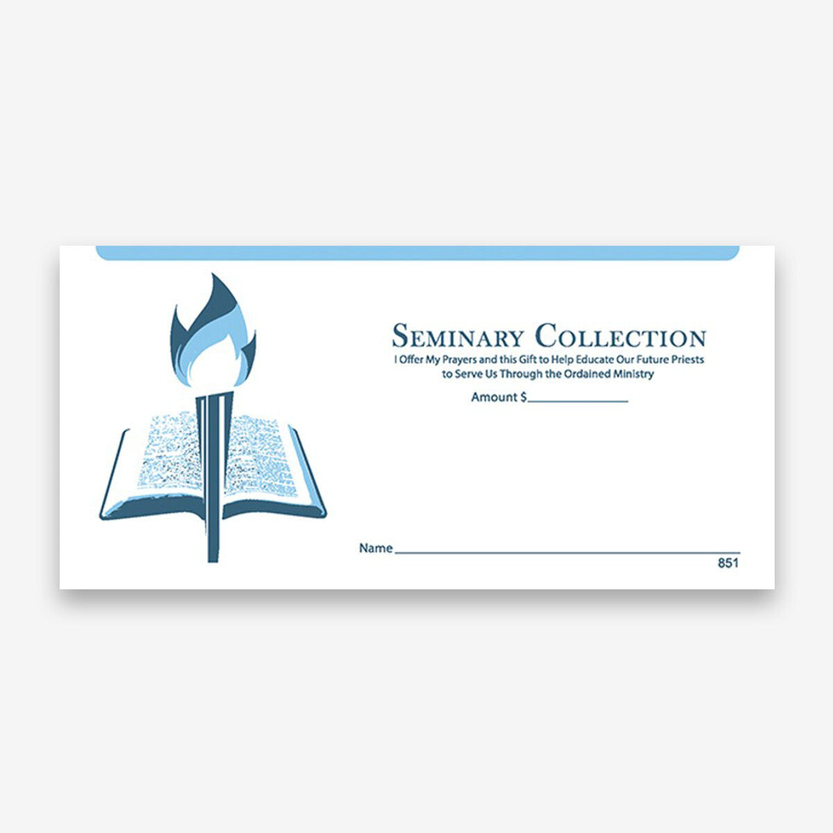 Seminary Collection Offering Envelope – National Church Solutions